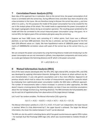 Models and approaches for Differential Power Analysis | PDF
