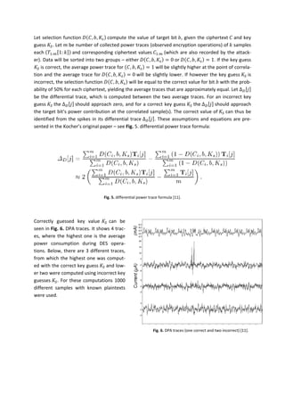 Models and approaches for Differential Power Analysis | PDF
