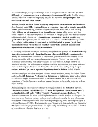 Educating Refugee Students--full version | PDF