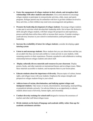 Educating Refugee Students--full version | PDF