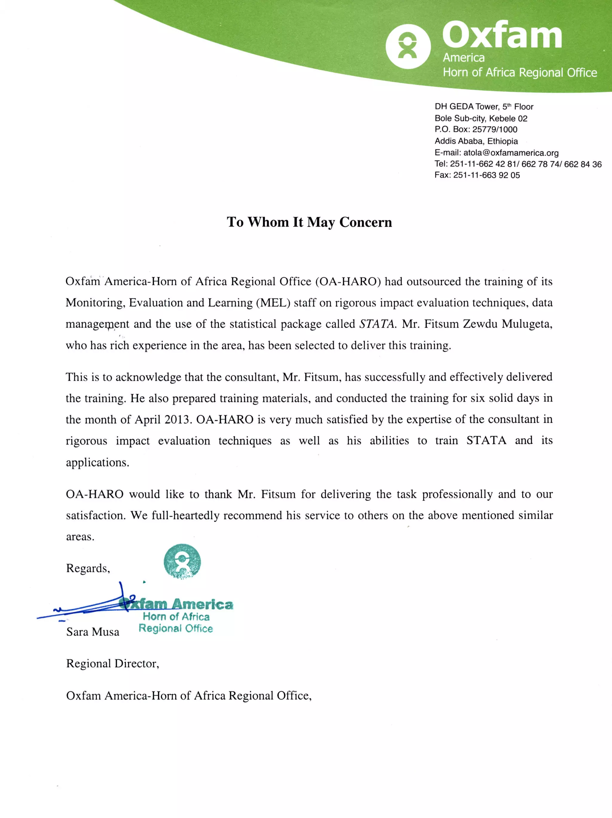 Recommendation_Oxfam | PDF