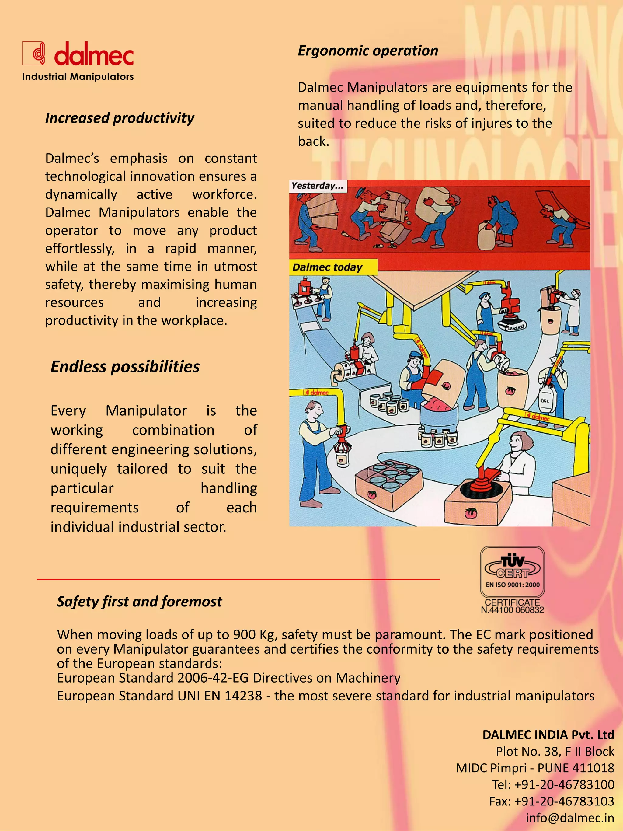 Dalmec - Solutions for Industry | PDF