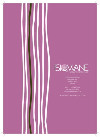 Isiqwane Profile | PDF