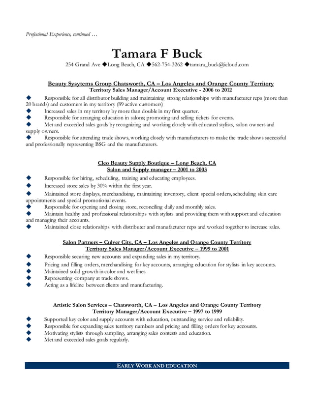 Tamara Resume | DOCX