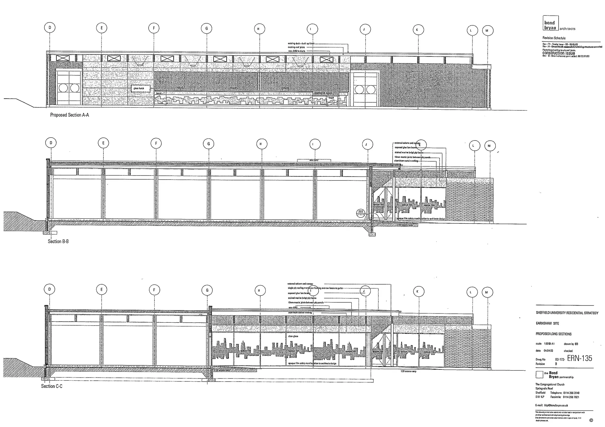 BBP Sheffield Long Sections | PPT