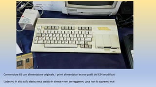 Pastore - Commodore 65 - La storia | PPTX
