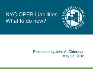 OPEB Presentation | PPT