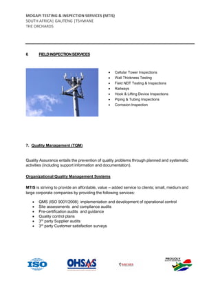 MTIS Business Profile 2015_2016 | PDF