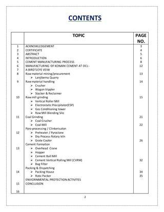 OCL INDIA LIMITED, RAJGANGPUR | DOCX