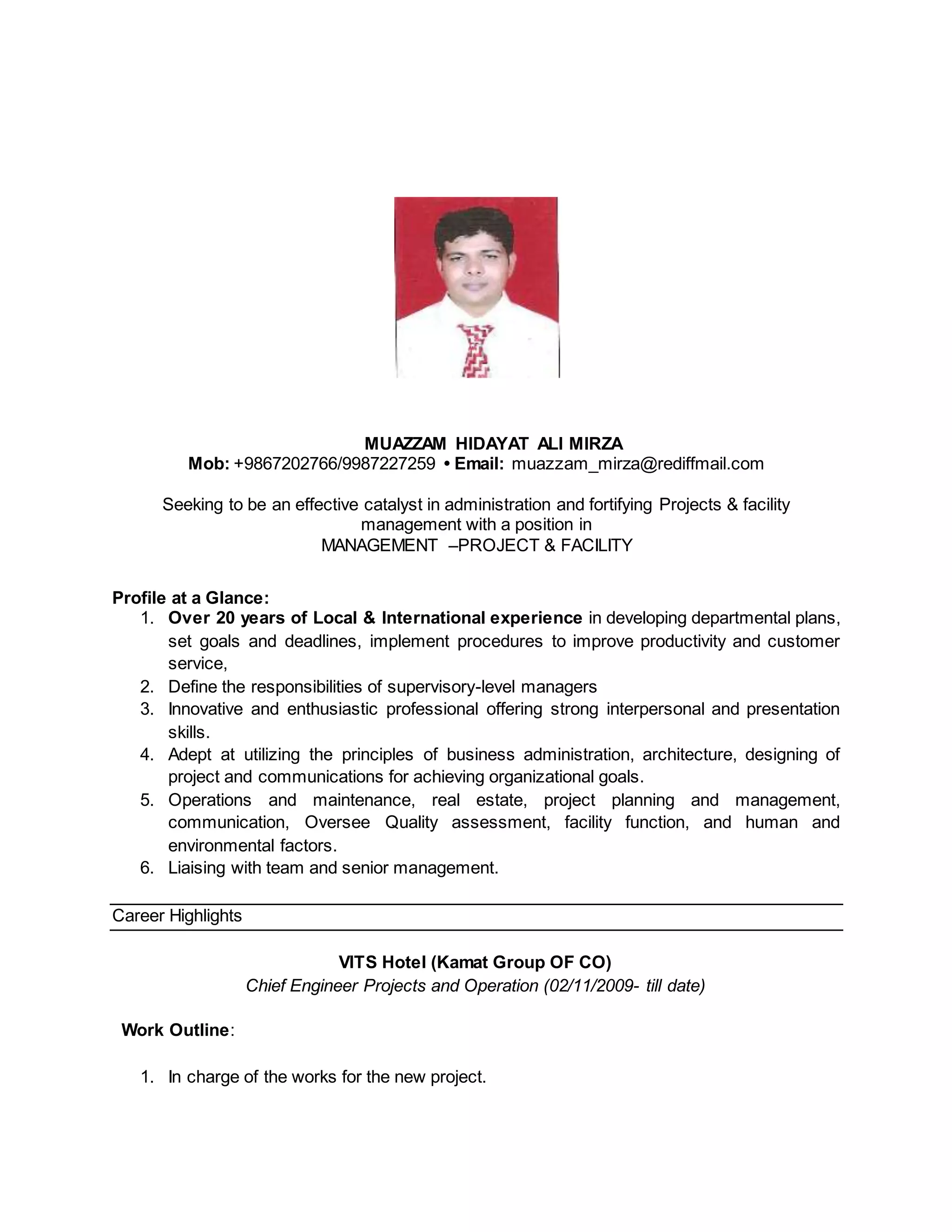 Muazzam_mirza[1] | DOCX | Civil Engineering Industry | Industries