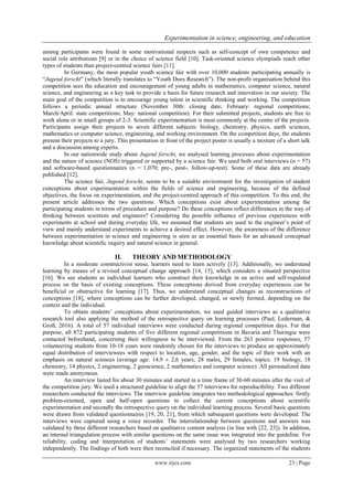 Experimentation in science, engineering, and education | PDF