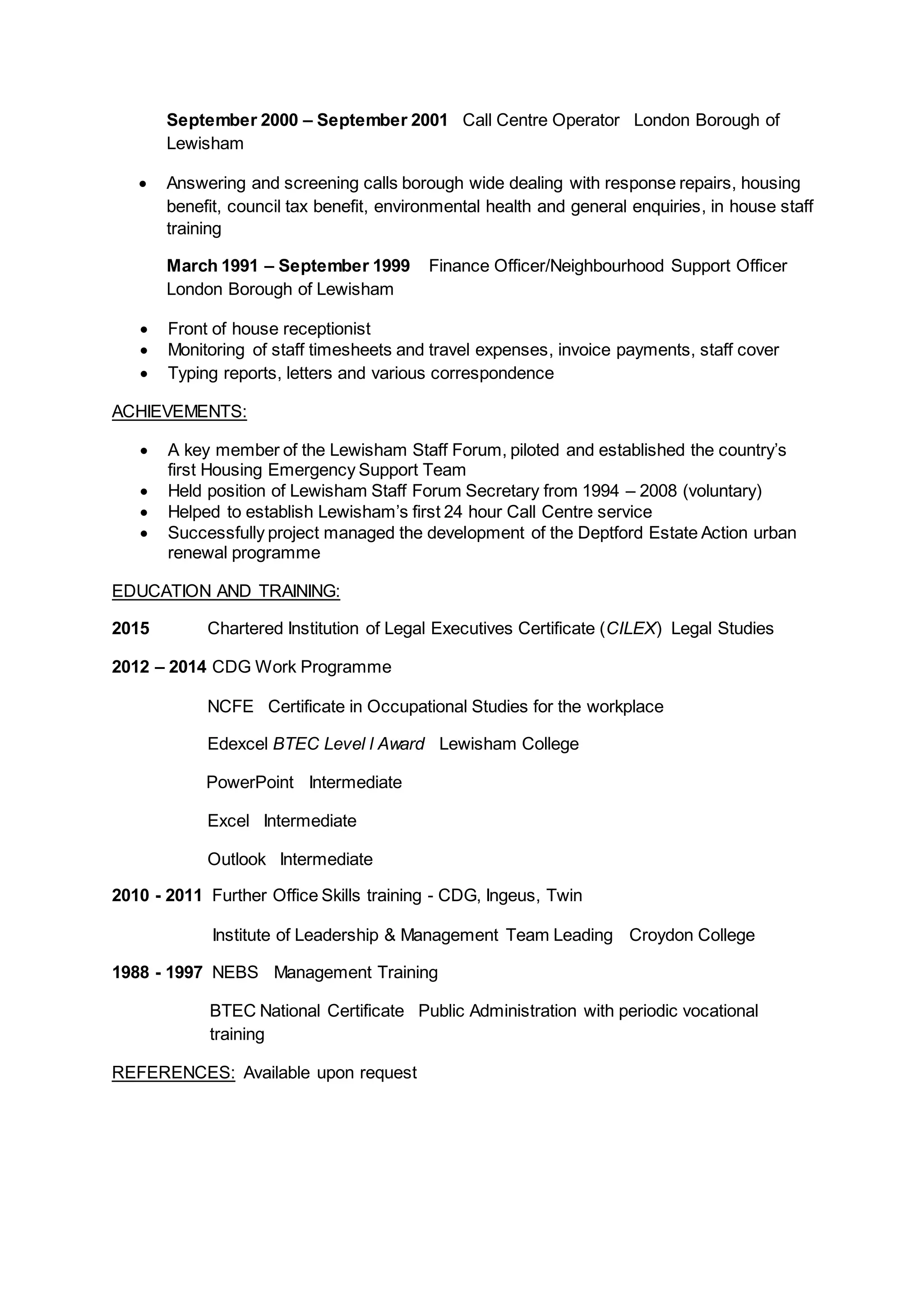 CV 2015 - 2 | PDF
