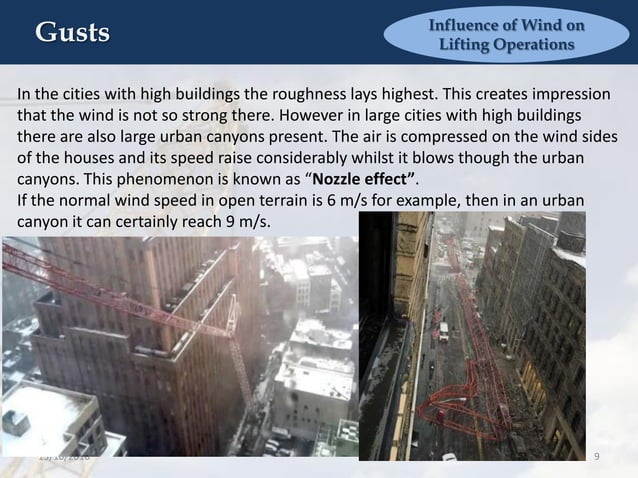 INFLUENCE OF WIND ON LIFTING OPERATIONS | PDF | Sailing | Sports
