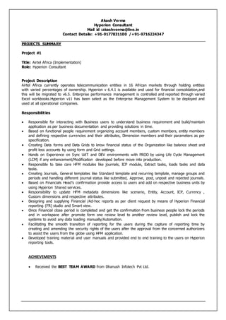 Akash Verma Resume 2016 | DOCX | Business Utilities | Business