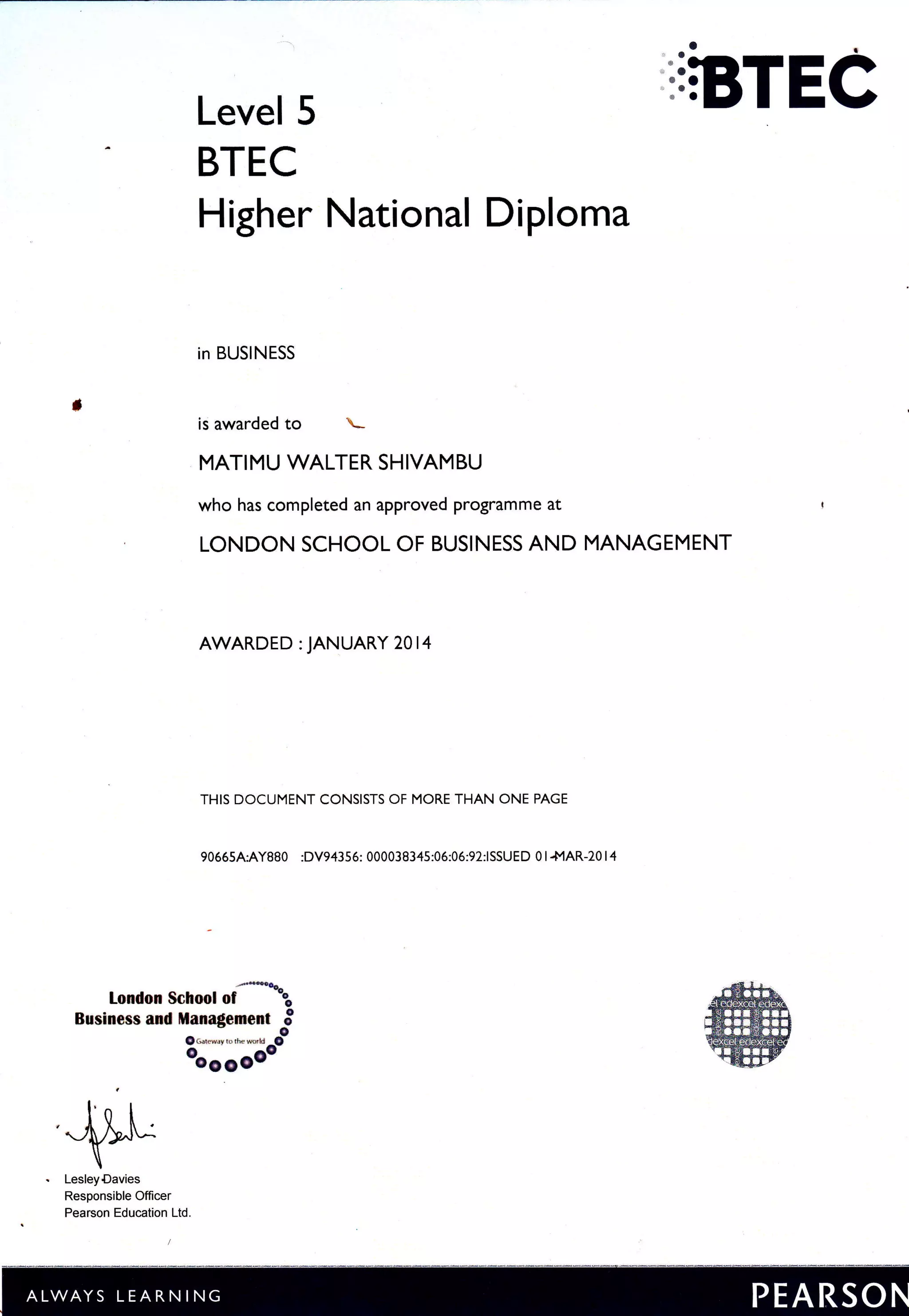 Diploma Matimu | PDF