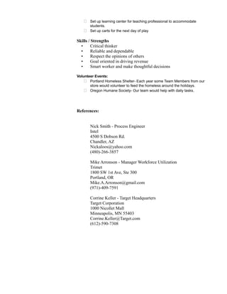 Chris Silva Resume | RTF