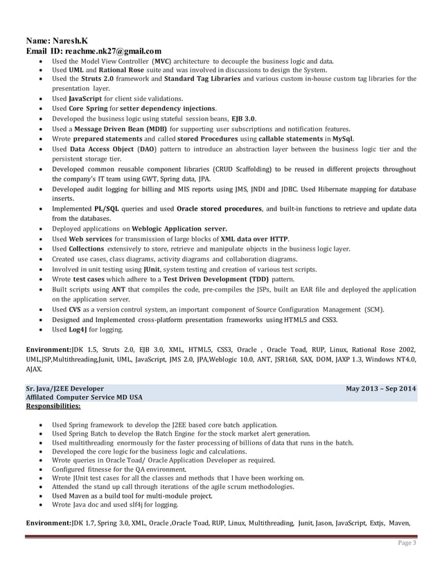 Naresh Kumar | DOCX | Web Development | Internet