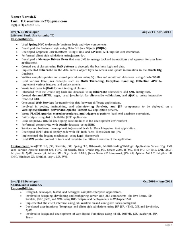 Naresh Kumar | DOCX | Web Development | Internet