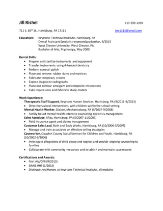 Jill Rishel resume version 1 | DOCX