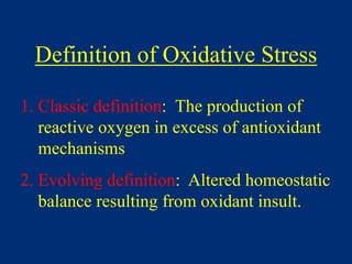 Oxidative, Metabolic, and Fibril Stress in Alzheimer Disease | PPTX ...