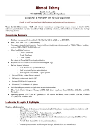 Ahmed Fahmy_resume | PDF