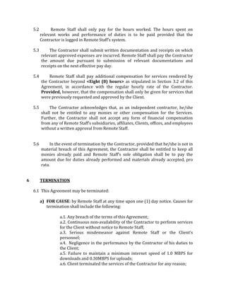 Independent Contractor Agreement FULL TIME | PDF