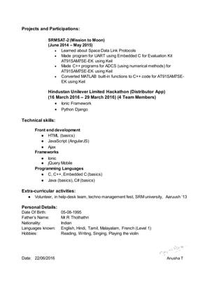 Resume | PDF