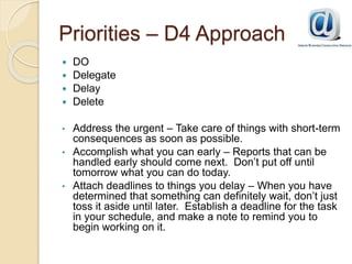 Time Management | PPTX