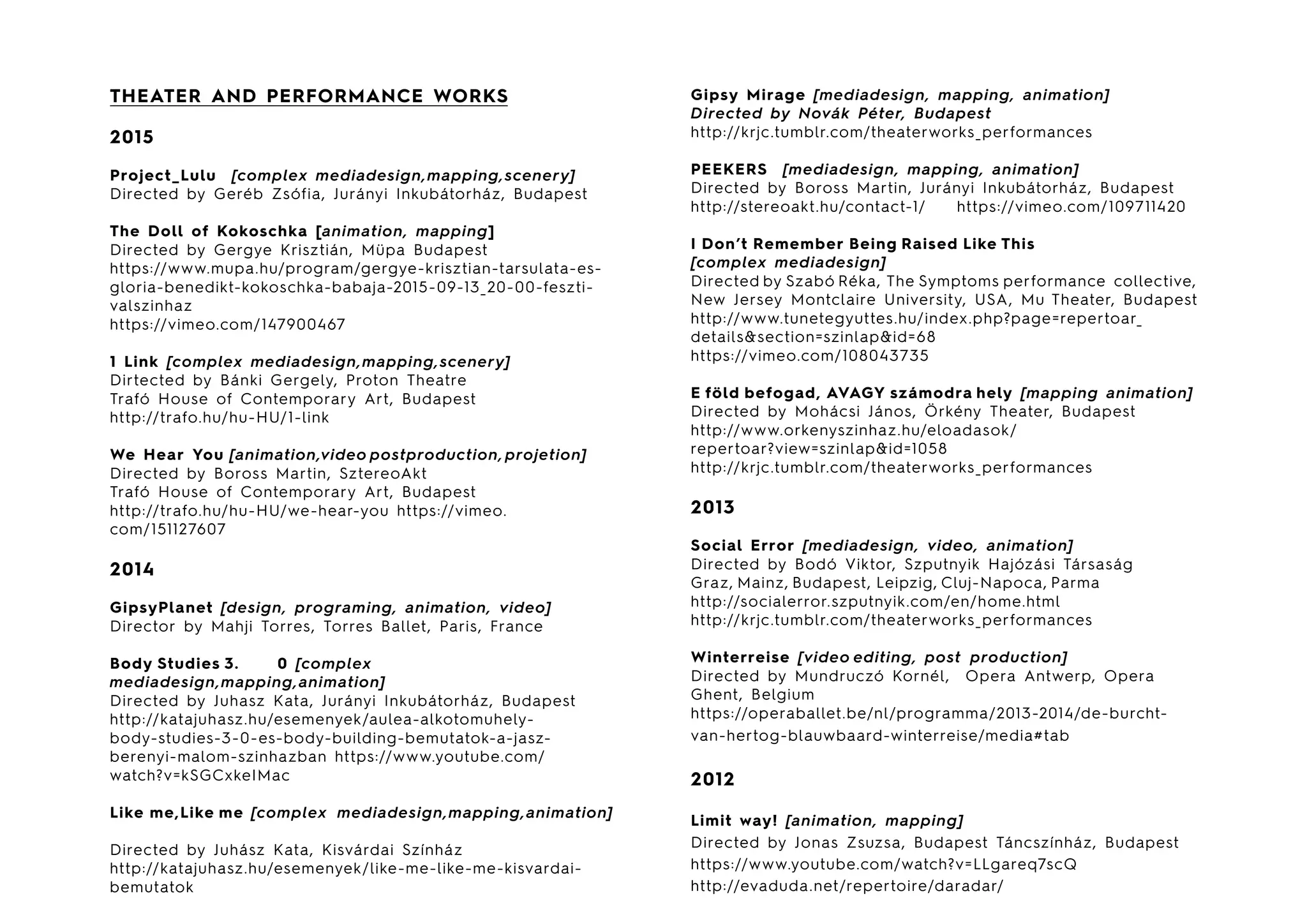 Gabor Karcis portfolio | PDF