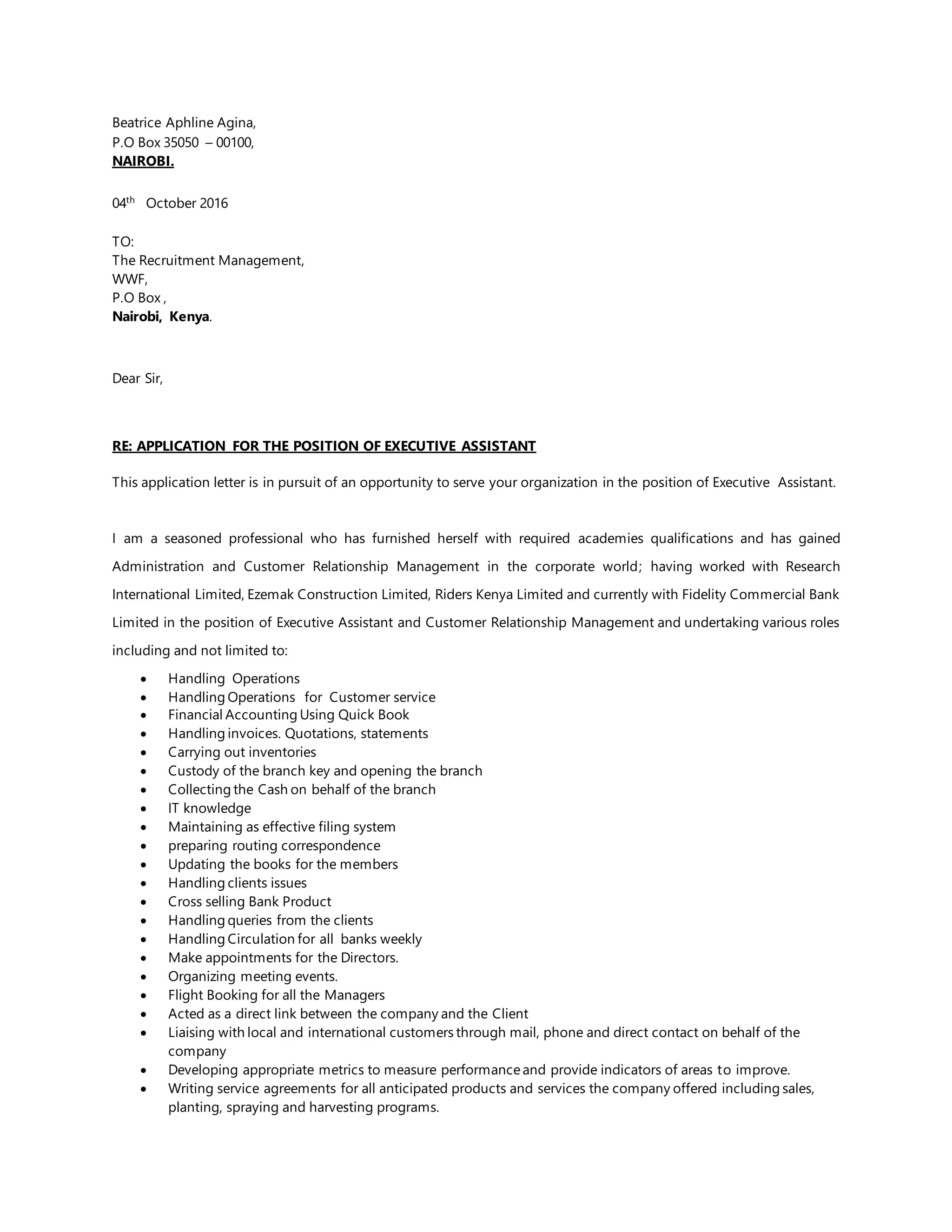 Aphline Cover Letter.1 | PDF