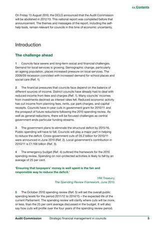 Strategic financial management report (AC) | PDF