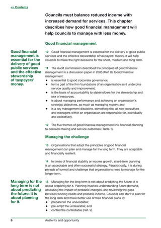 Strategic financial management report (AC) | PDF