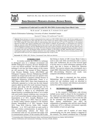 MC-cdma | PDF