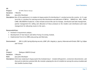 Ayan Chakraborty_J2EE_MidLevel_7 | DOCX | Web Development | Internet