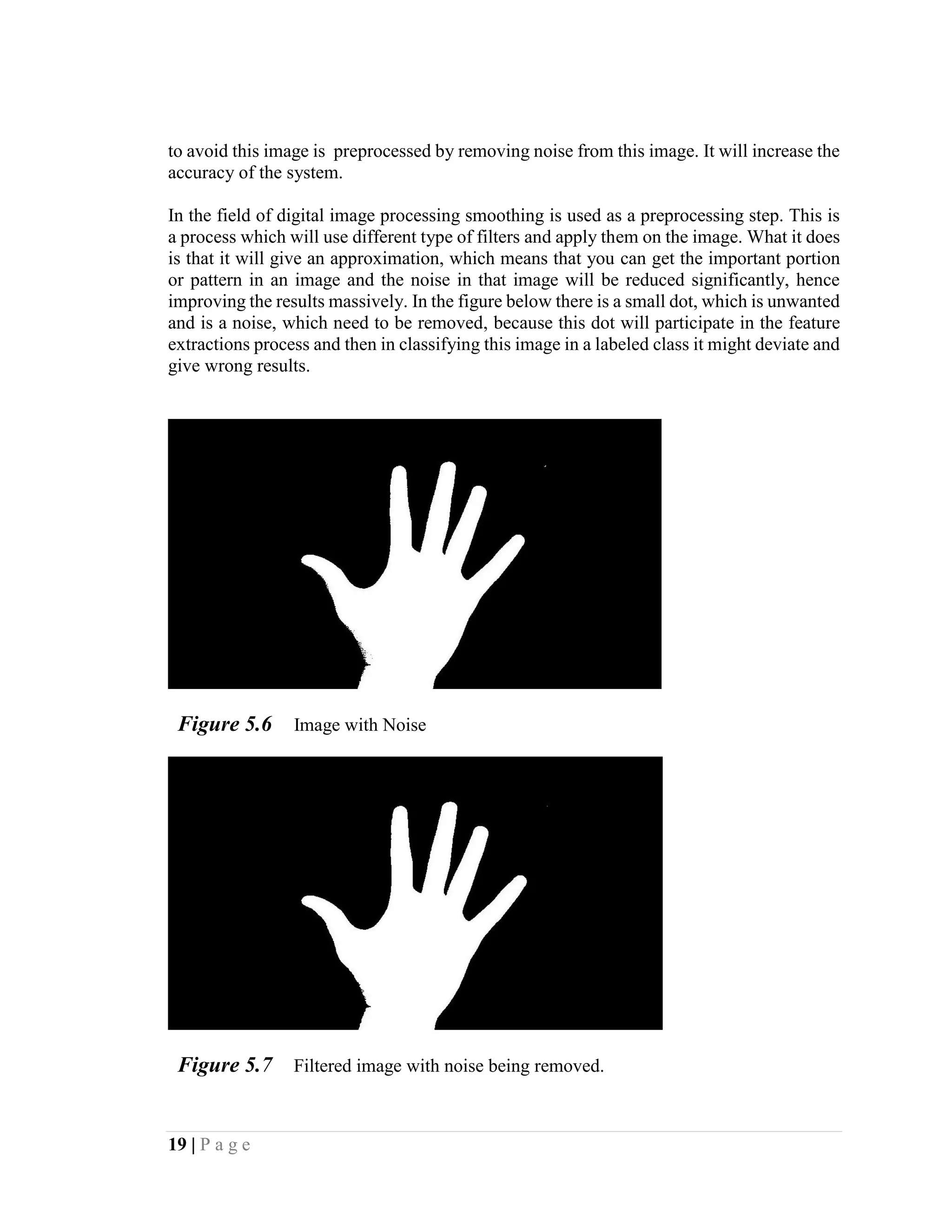 Hand gesture recognition system(FYP REPORT) | PDF
