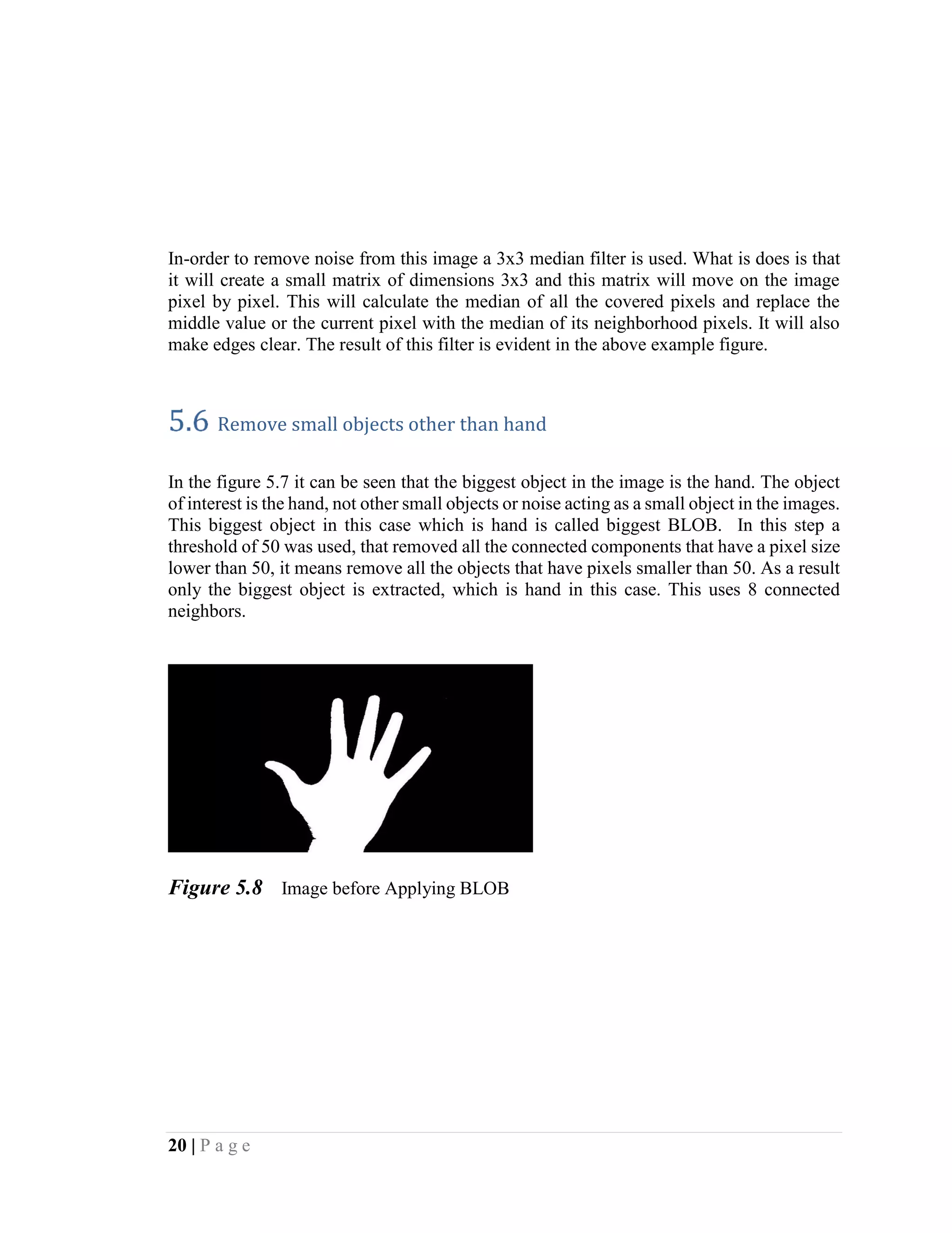 Hand gesture recognition system(FYP REPORT) | PDF