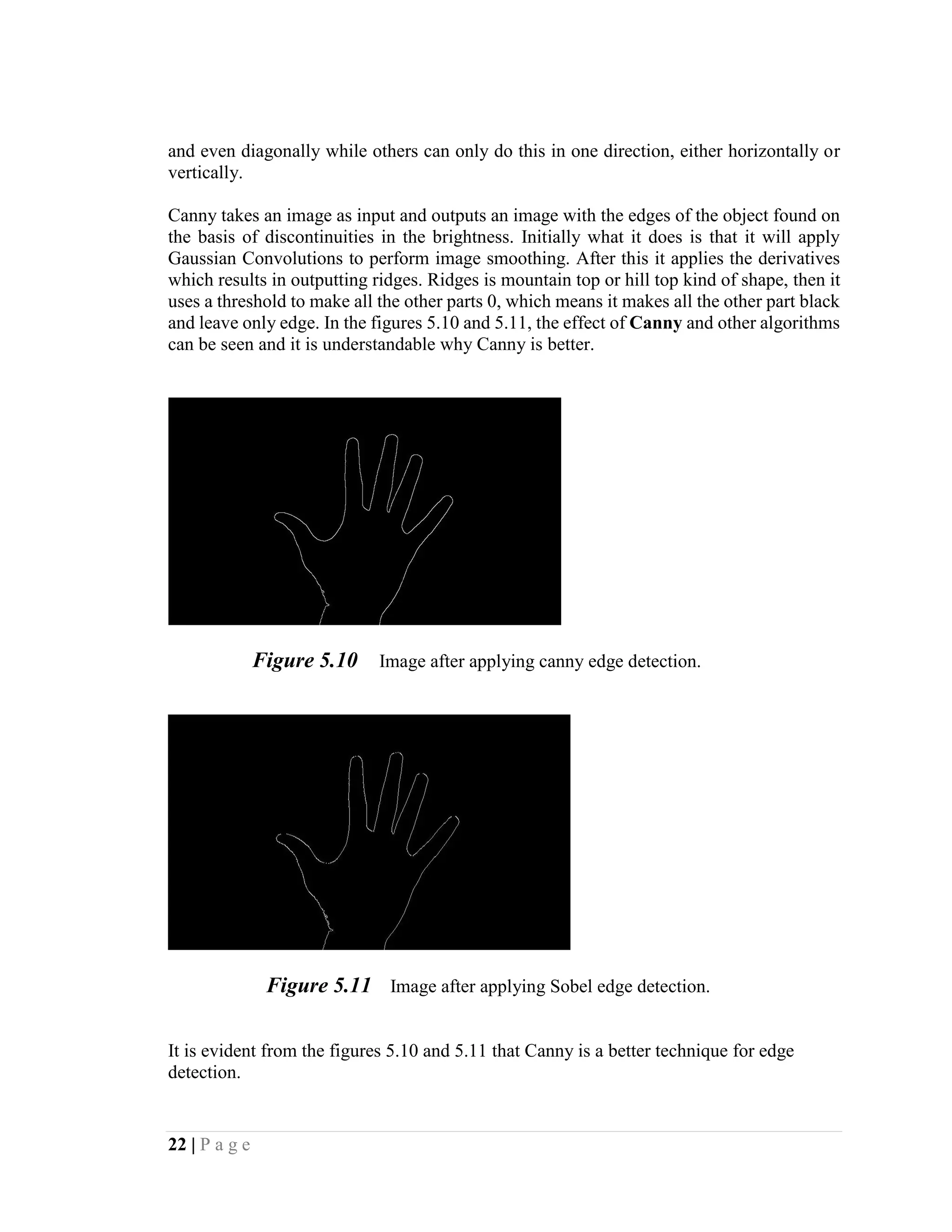 Hand gesture recognition system(FYP REPORT) | PDF