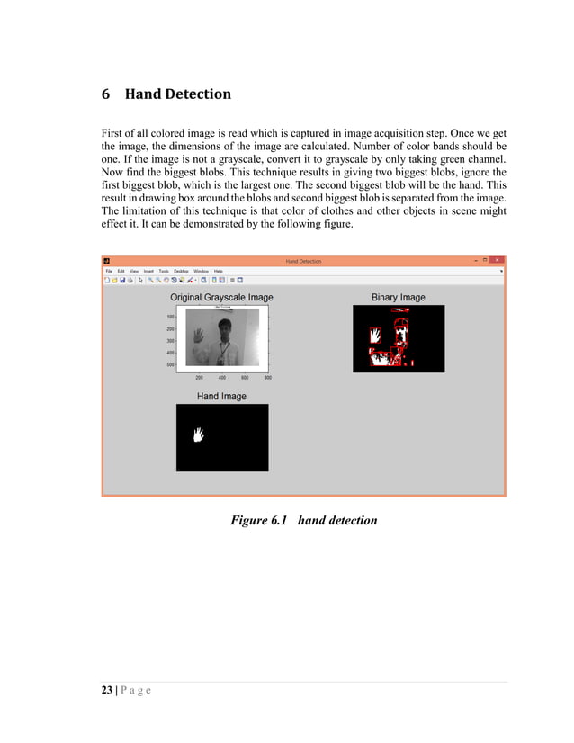 Hand gesture recognition system(FYP REPORT) | PDF