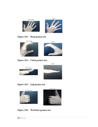 Hand gesture recognition system(FYP REPORT) | PDF