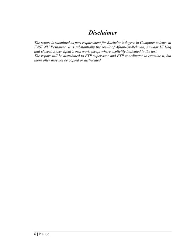 Hand gesture recognition system(FYP REPORT) | PDF