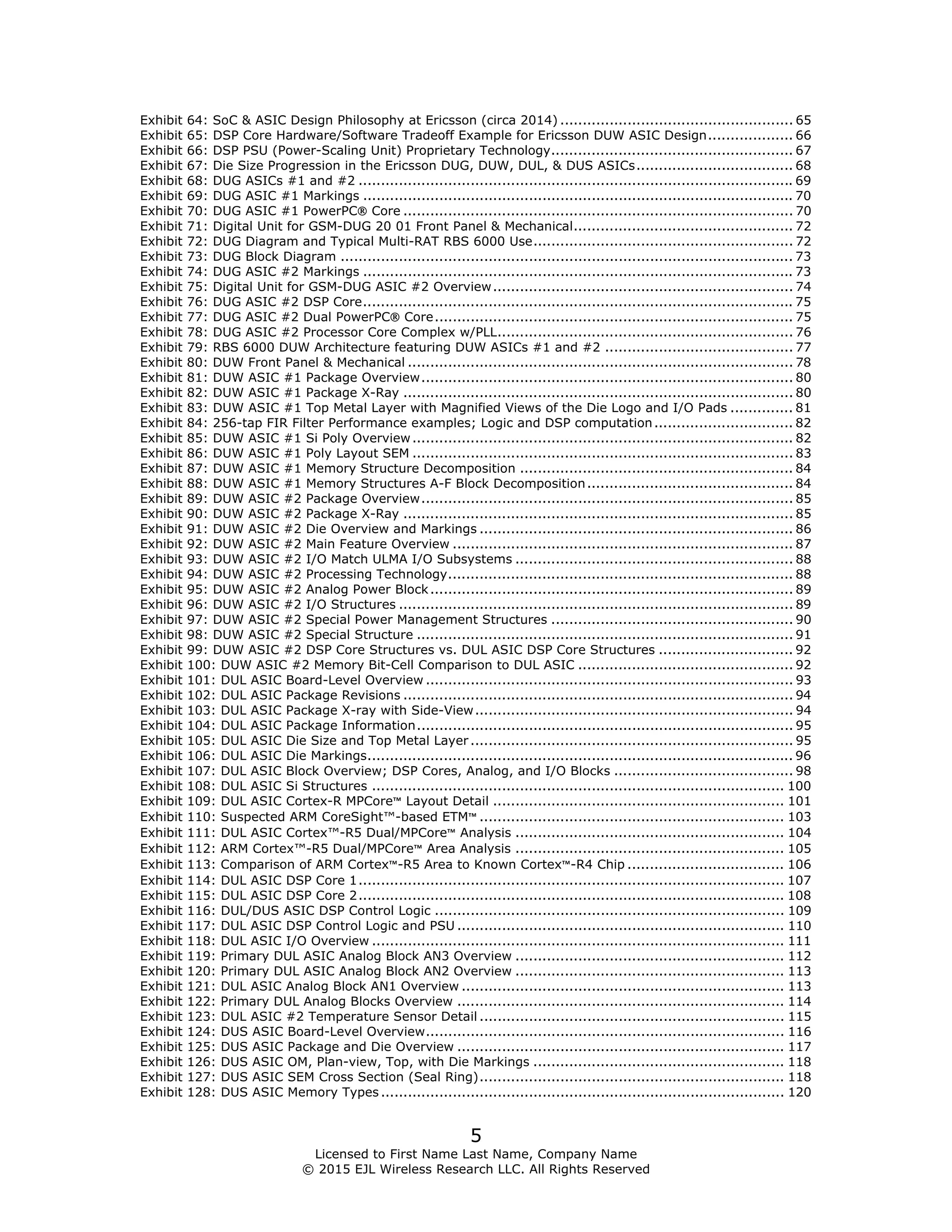 Ericsson-RBS6000-Baseband-ASIC_TOC | PDF