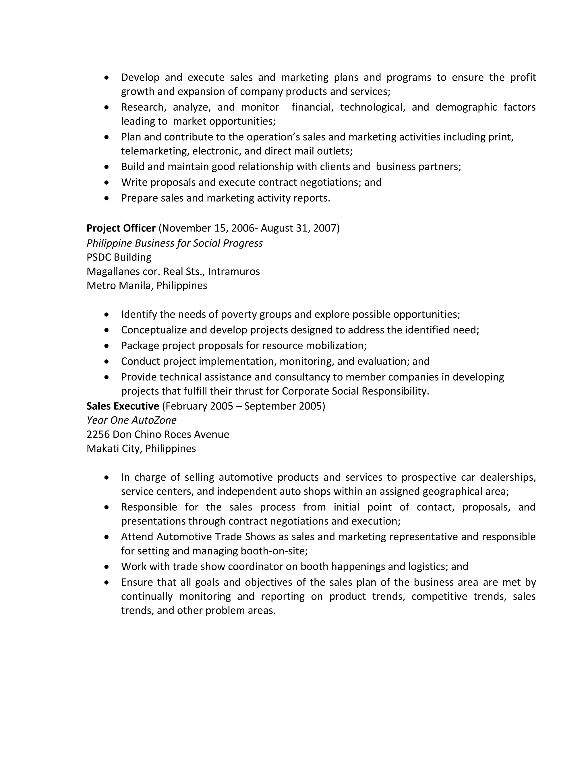 GSPadriga_Resume | PDF