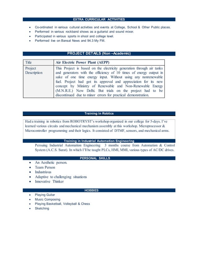 Resume - Copy | PDF