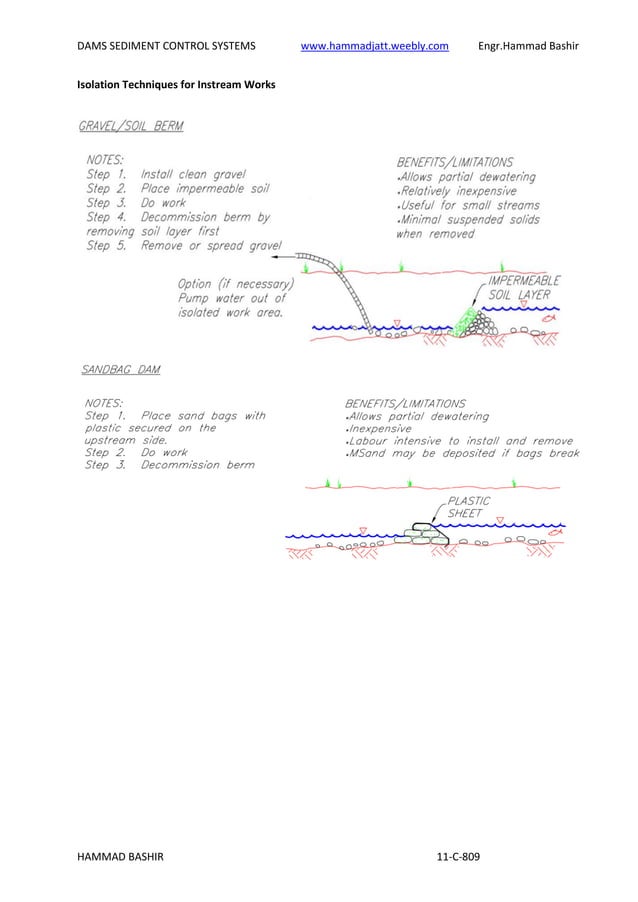 SEDIMENTATION CONTROL MODERN TECHNIQUES | PDF | Zoos & Aquariums ...