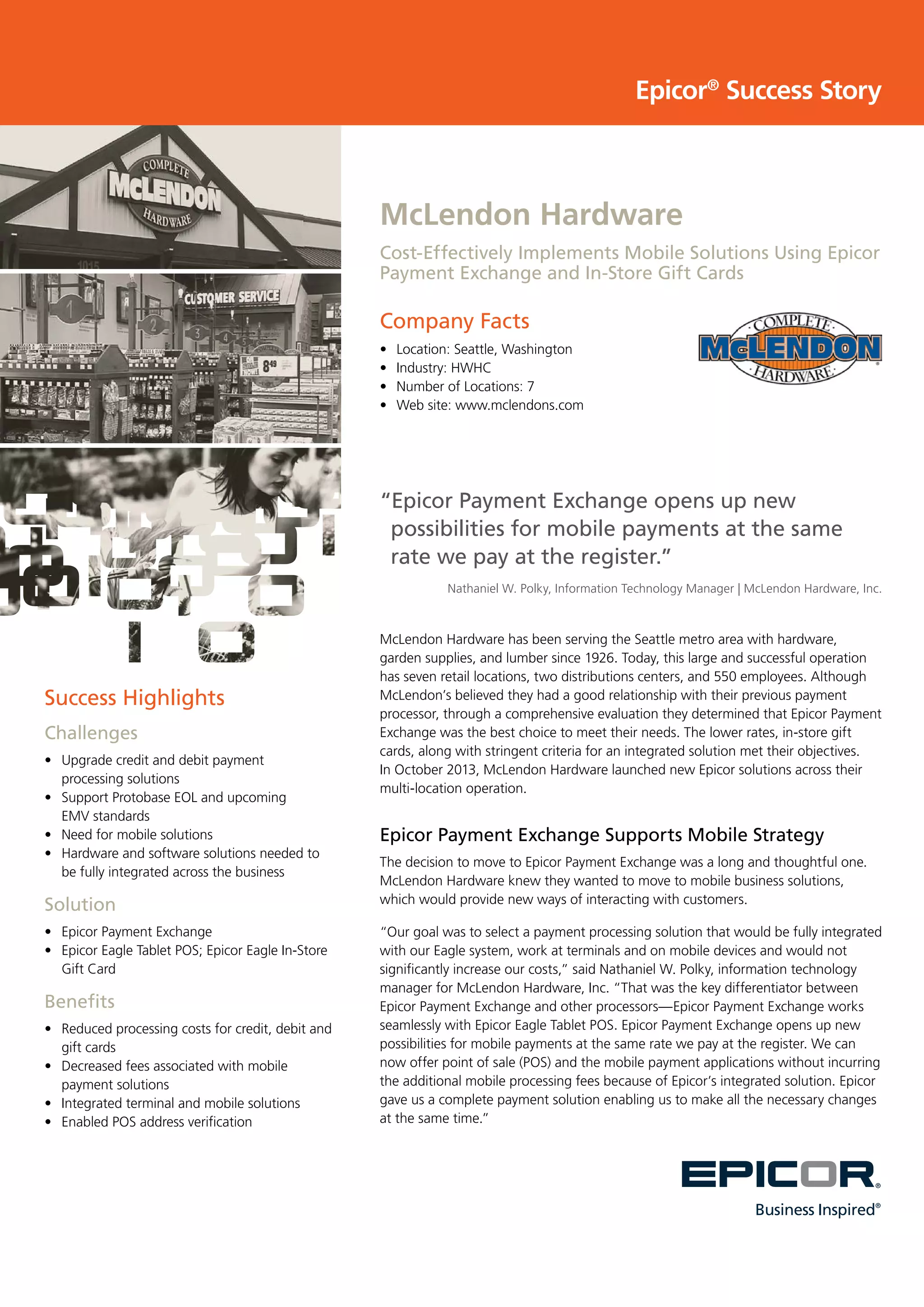 Eagle-McLendon-Hardware-CS-A4-ENS | PDF