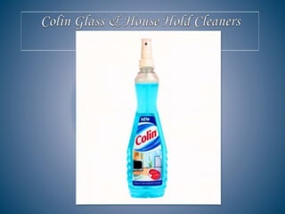 Colin Glass & Household Cleaners India's No-1 Brand . | PPTX