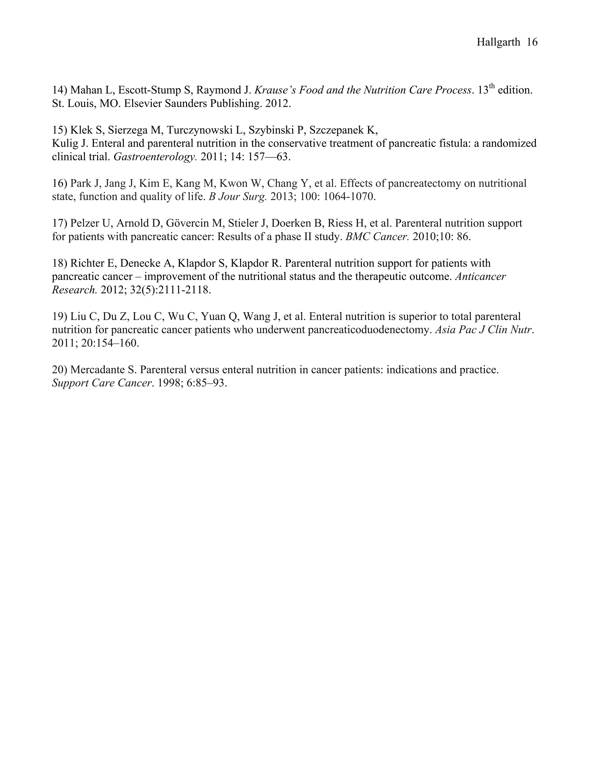 Clinical Nutrition Case Study | PDF