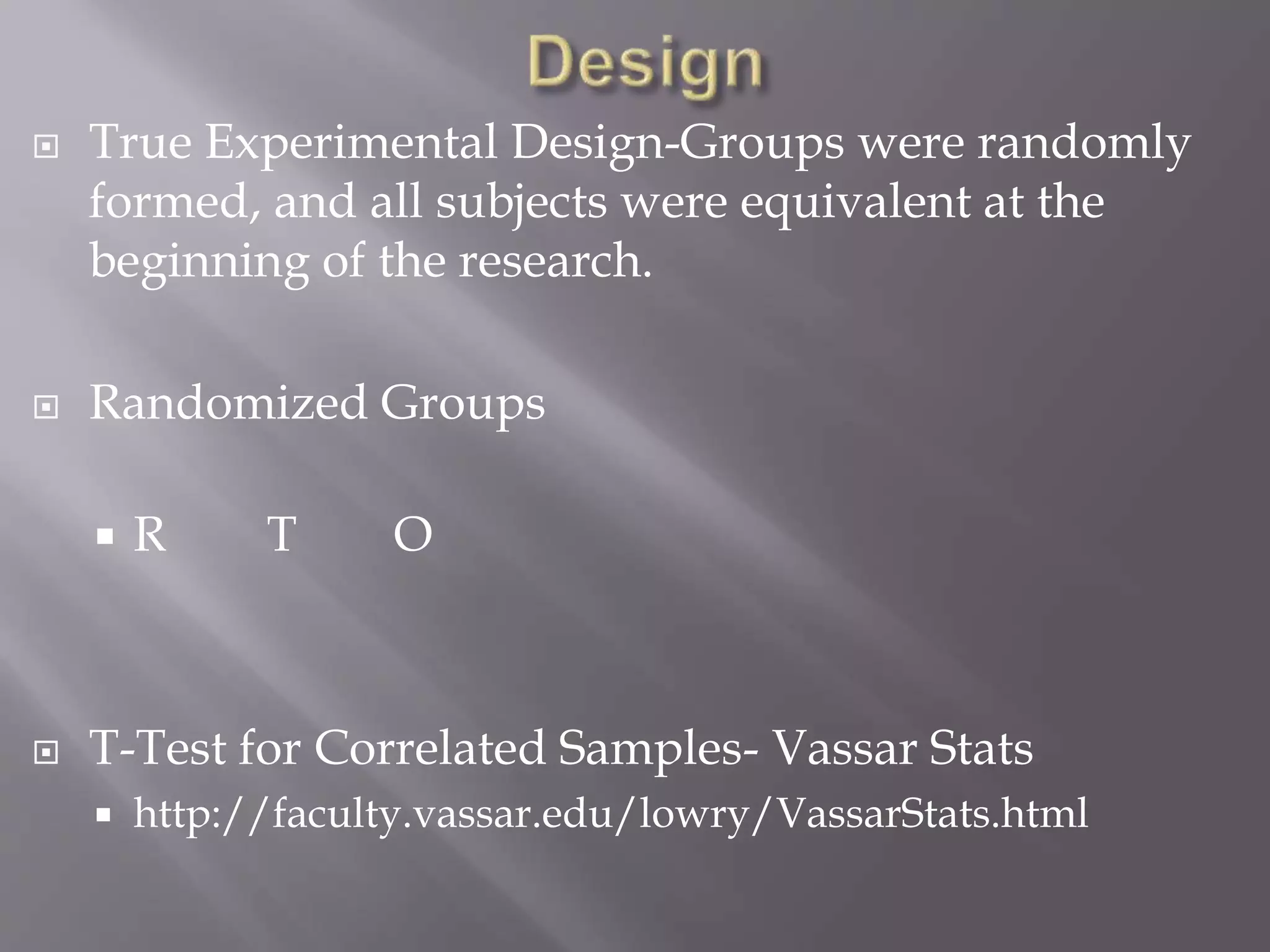 RESEARCH DESIGN- BBCOR VS. BESR | PPTX