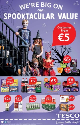 Tesco Halloween Press 2015 | PDF