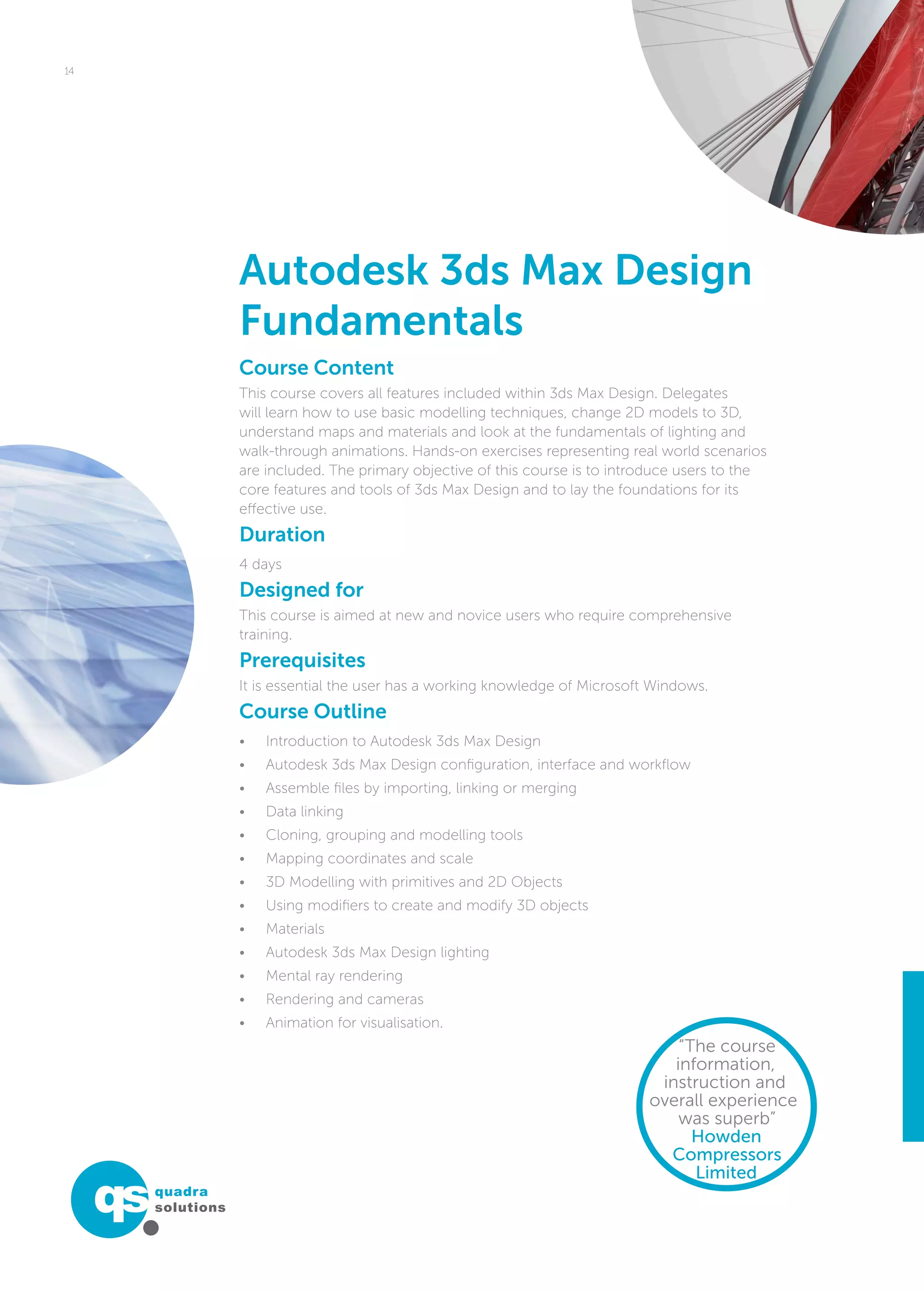 MFG Autodesk Training Brochure | PDF